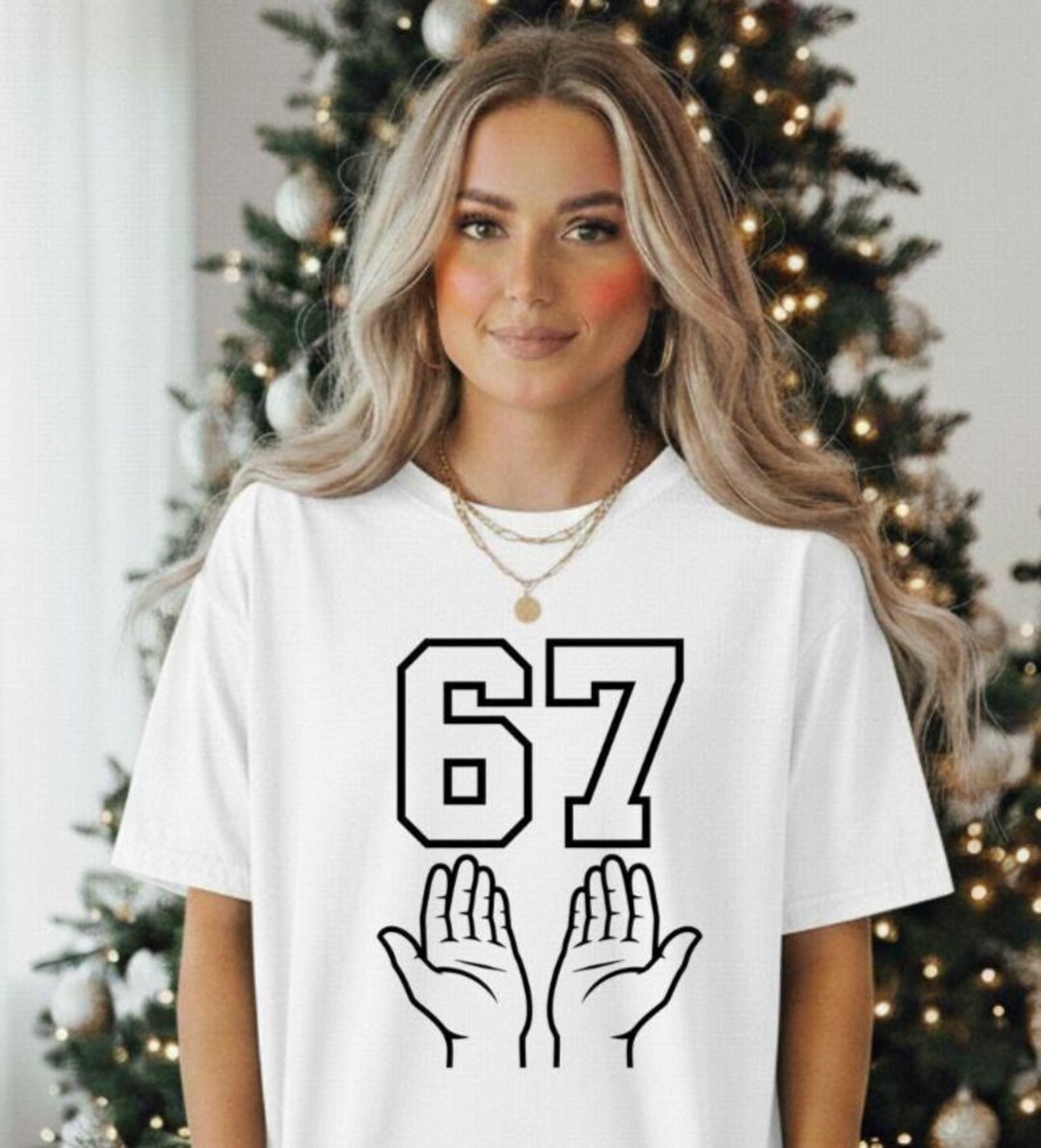 Six Seven Meme PNG | Funny Viral Trend | 67 Hands Digital Download Gen ...