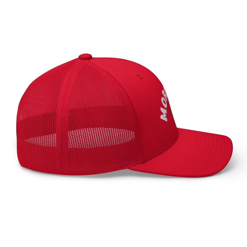 Morocco Flag Trucker Cap: Moroccan Pride Gift - Etsy