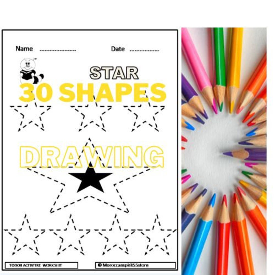 30 Basic Shapes for Tracing Worksheets | Drawing and Coloring ...