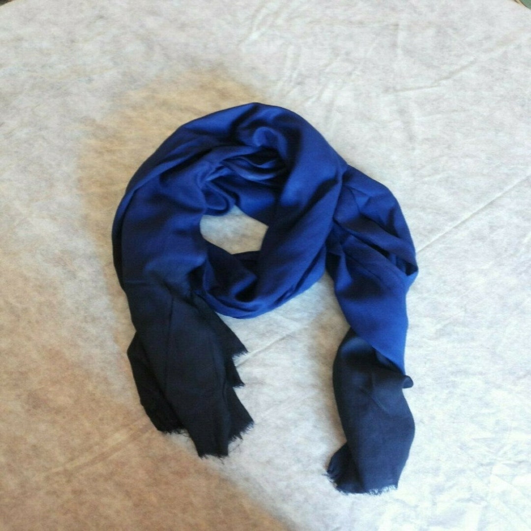 Indigo Blue Moroccan Scarf Headscarf Turban, Tuareg Head Wrap Berber ...