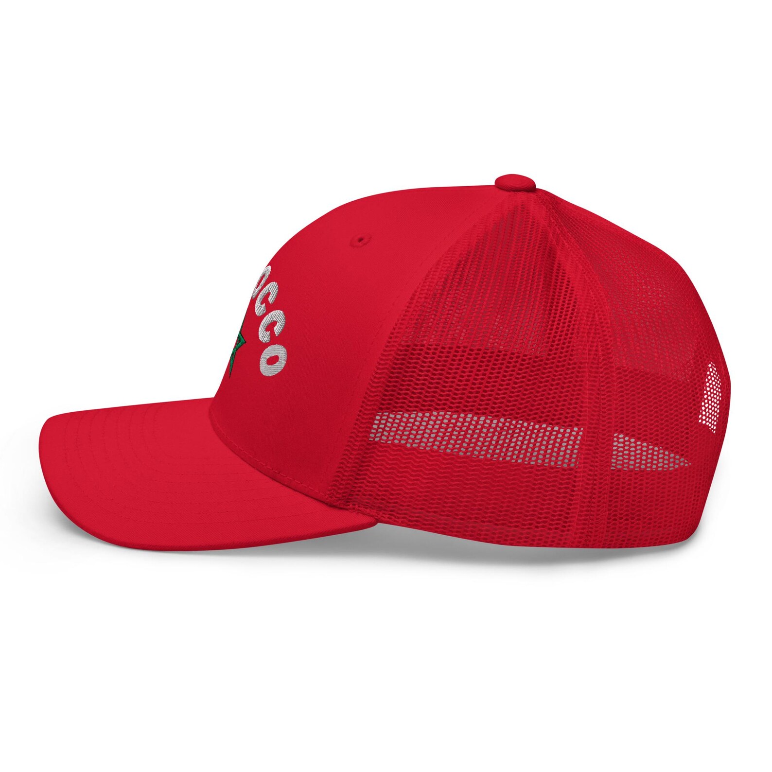 Morocco Flag Trucker Cap: Moroccan Pride Gift - Etsy