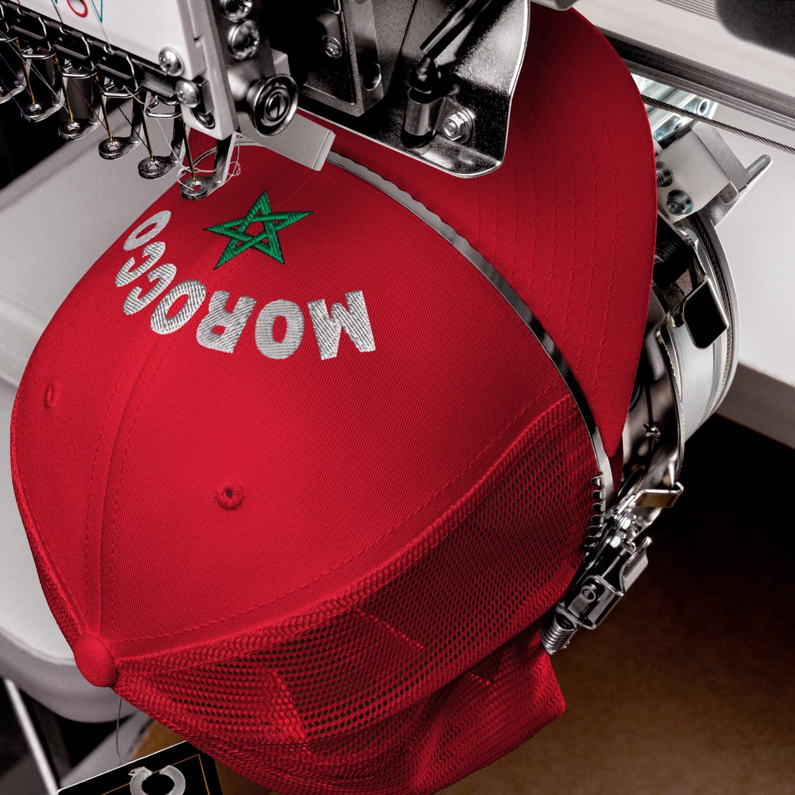 Morocco Flag Trucker Cap: Moroccan Pride Gift - Etsy