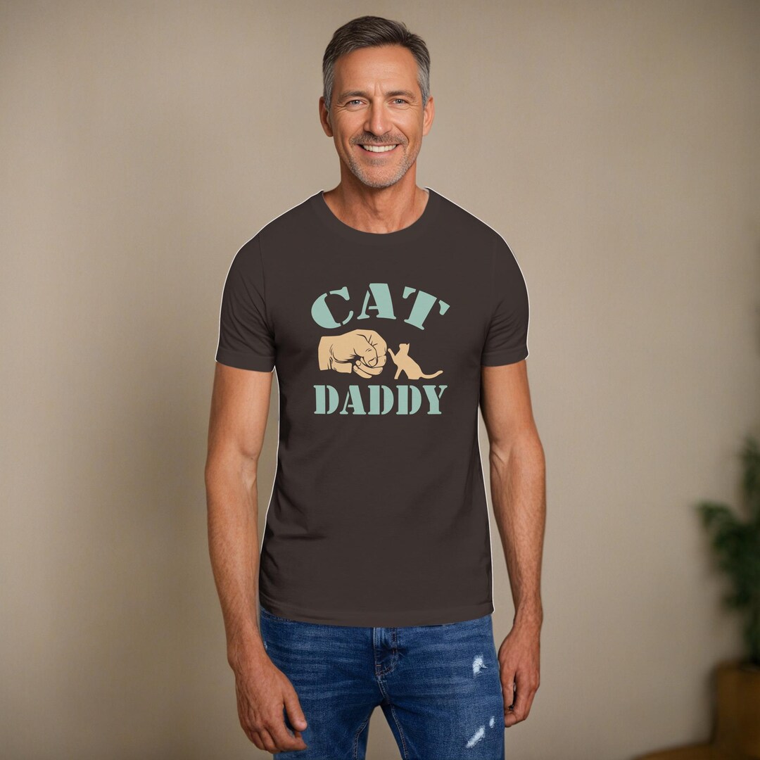 Cat Daddy Shirt, Perfect Father's Day Gift for Him Cat Daddy Gifts ...