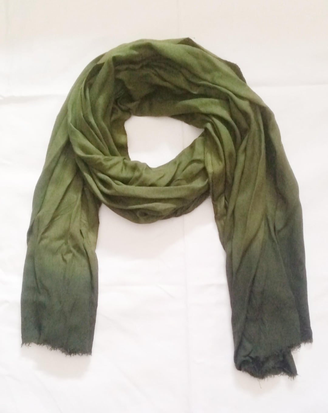 Genuine Green Olive Cheche Touareg Scarf Moroccan Indigo Blue Tuareg ...