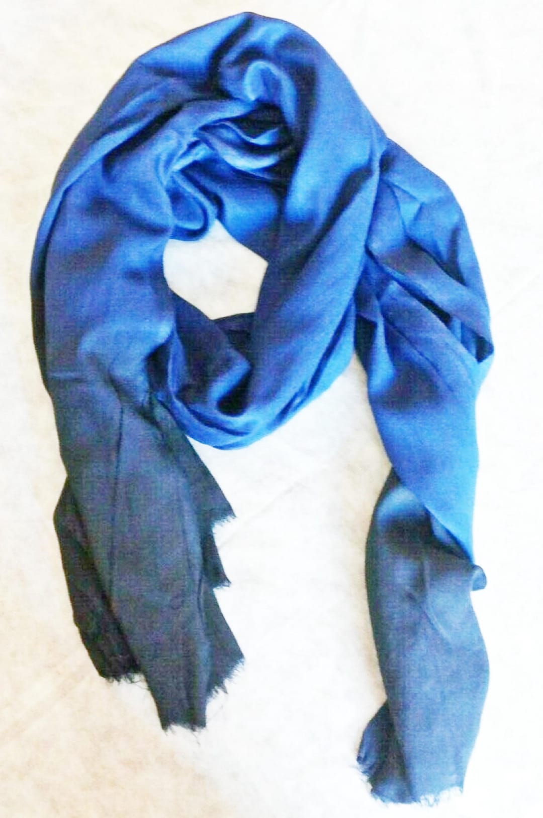 Genuine African Boho Scarf, Tribal Turban Tagelmust Indigo Tuareg ...
