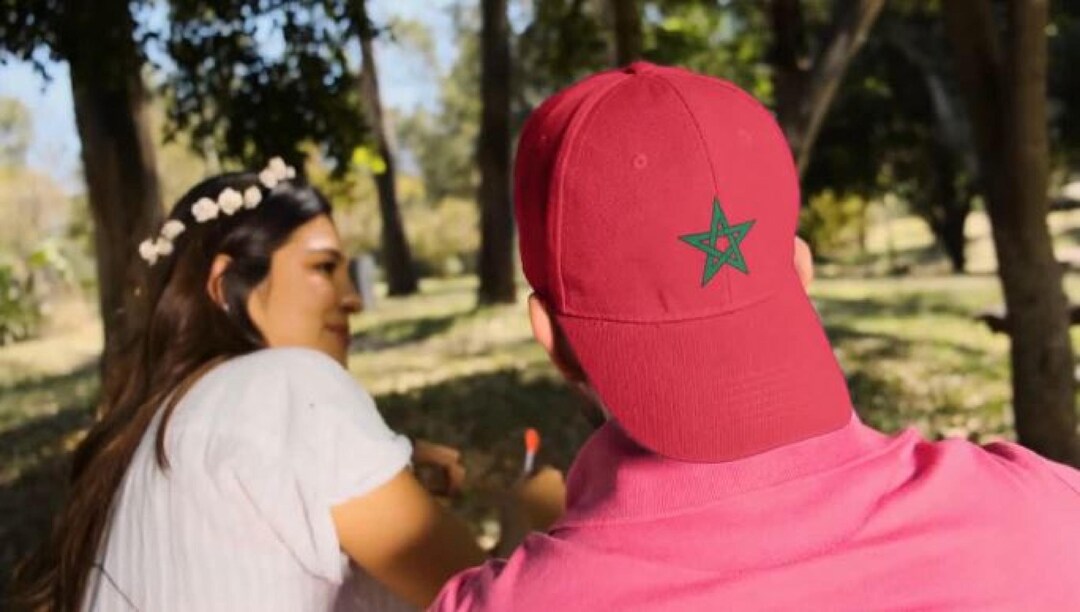 Moroccan Cap Hat Featuring Morocco Flag Country, Best Gift for ...