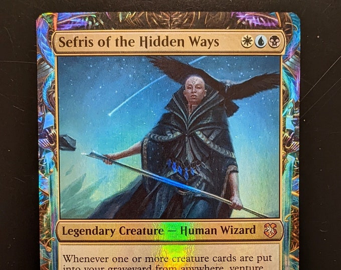 MTG Sefris of the Hidden Ways Foil Peel Alter - Etsy