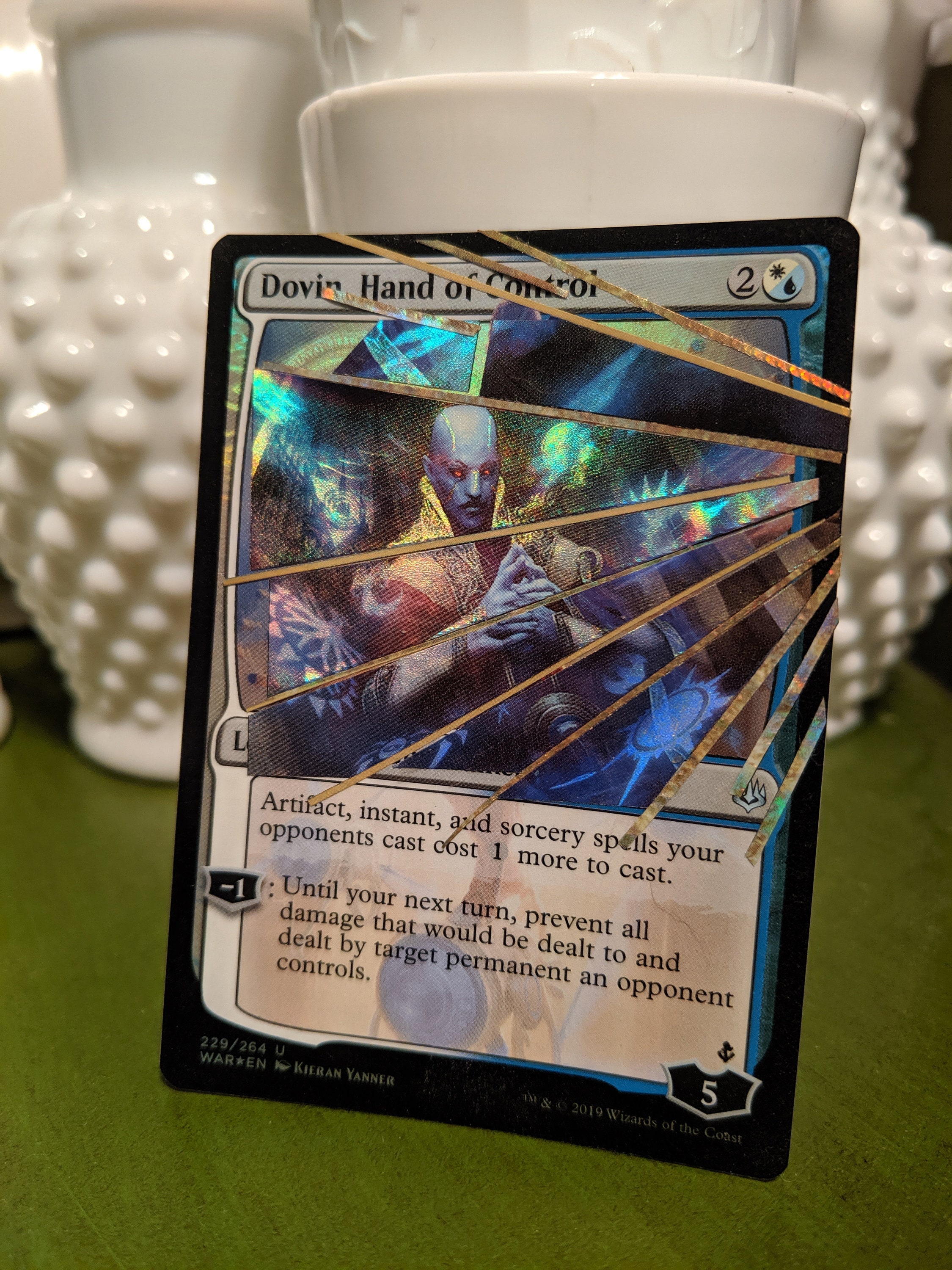 MTG Dovin, Hand of Control Foil Peel Alter - Etsy UK