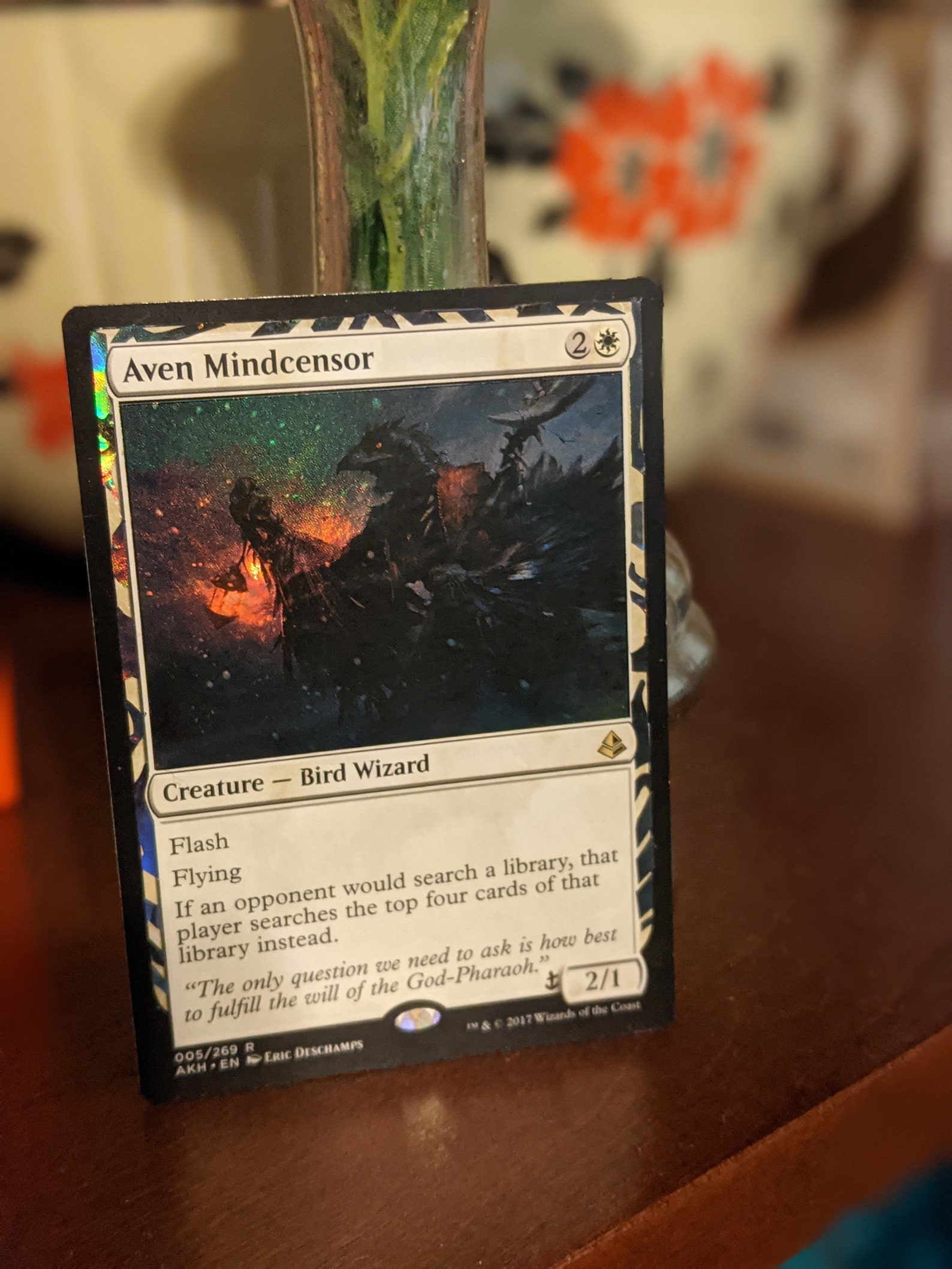 MTG Aven Mindcensor Foil Peel Alter - Etsy