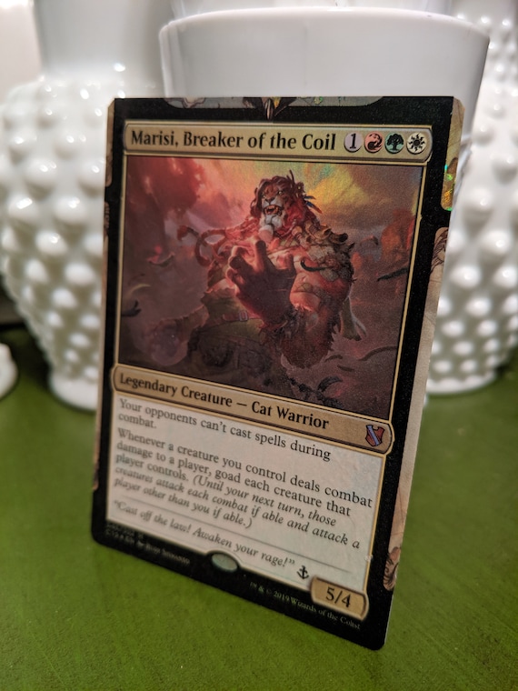 MTG Marisi Breaker of the Coil Foil Peel Alter | Etsy