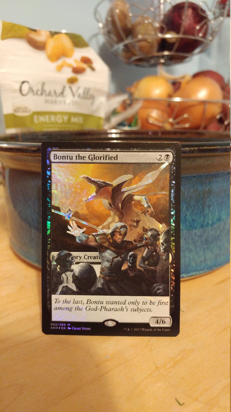 MTG Bontu the Glorified Foil Peel Alter - Etsy