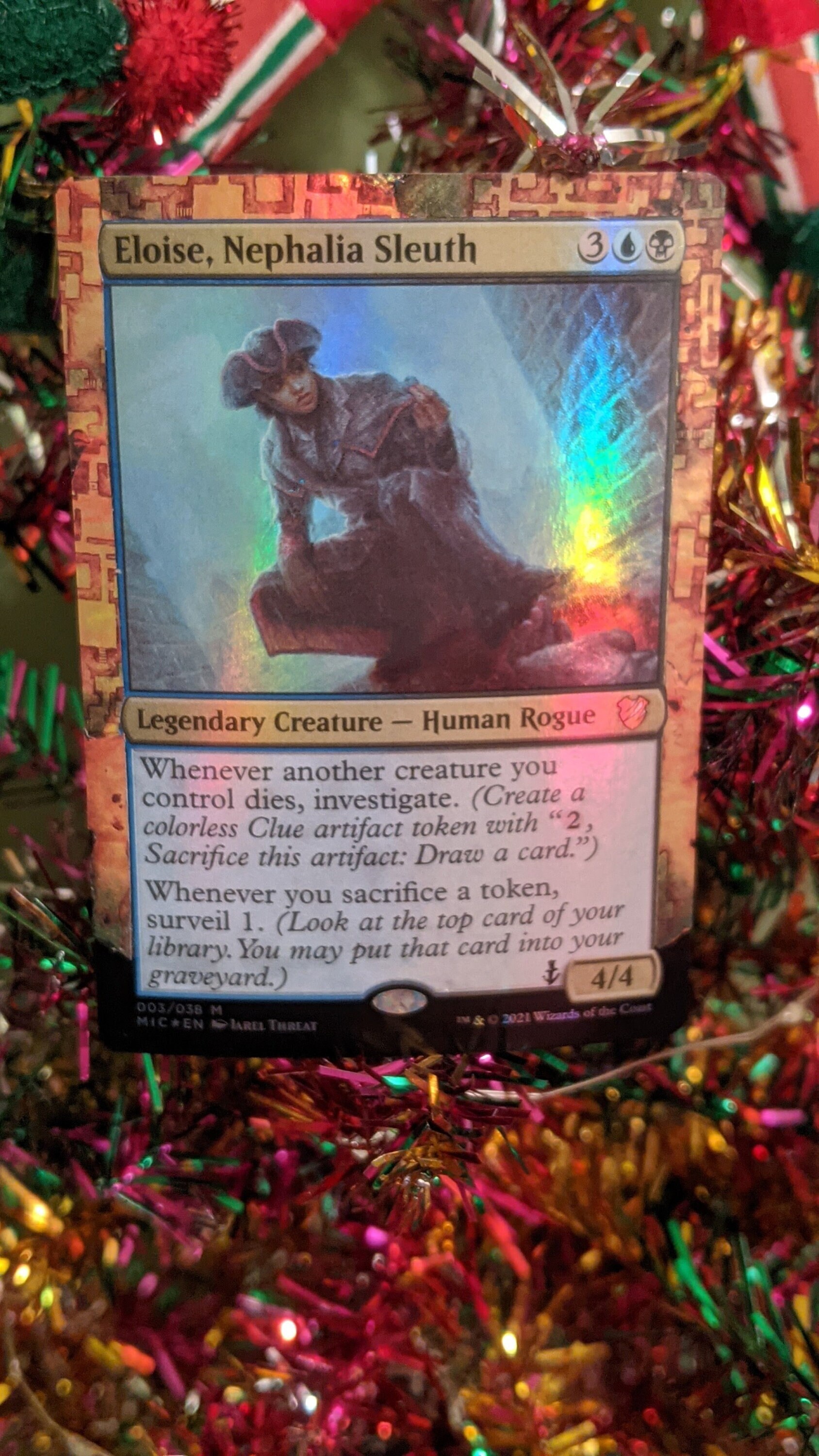 MTG Eloise, Nephalia Sleuth Foil Peel Alter - Etsy