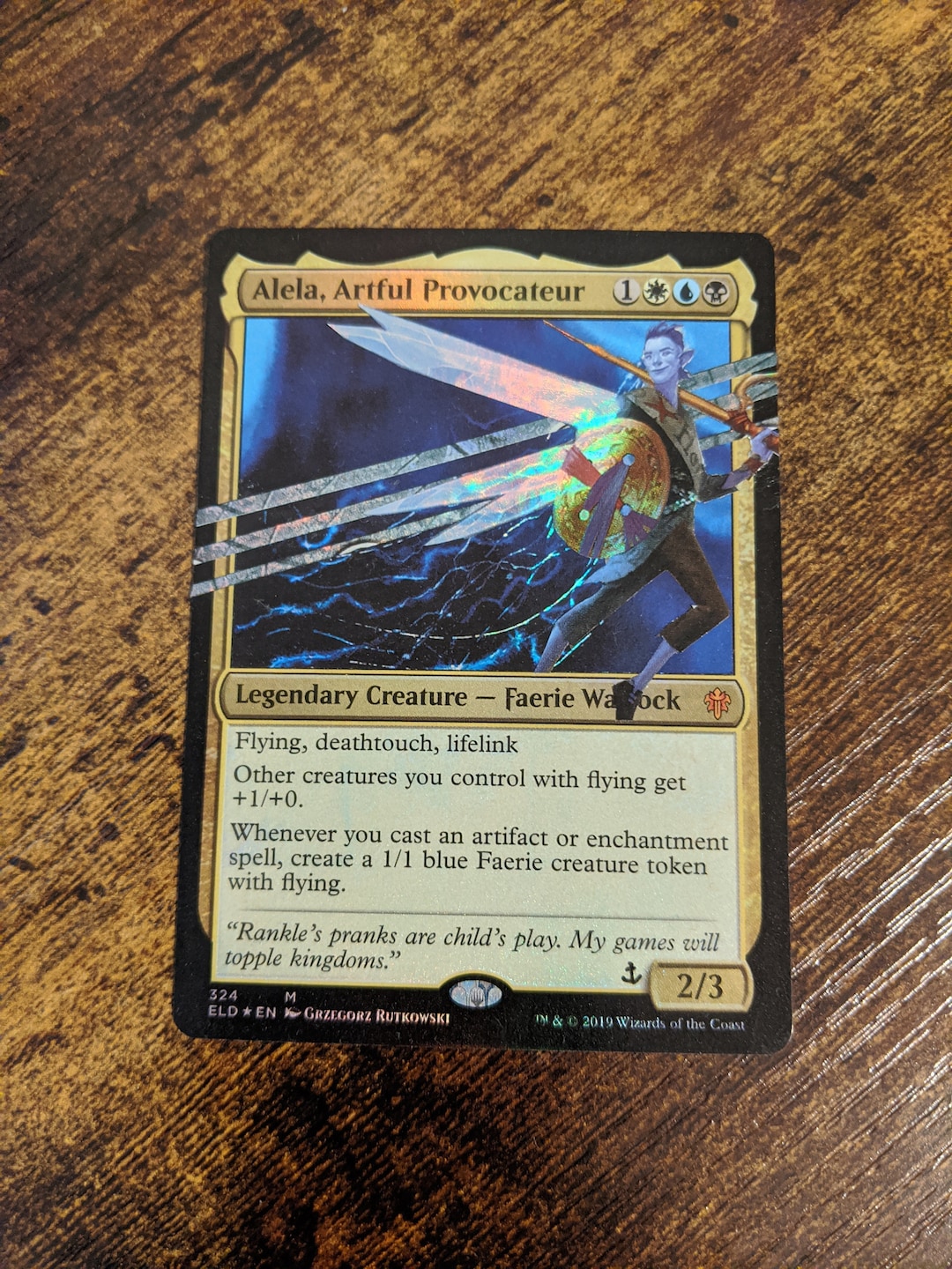 MTG Alela, Artful Provocateur Foil Peel Alter - Etsy