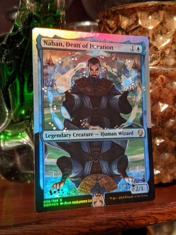 MTG Naban Dean of Iteration Foil Peel Alter | Etsy