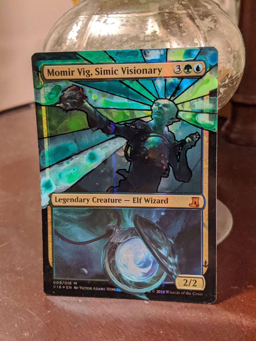 MTG Momir Vig, Simic Visionary Foil Peel Alter - Etsy