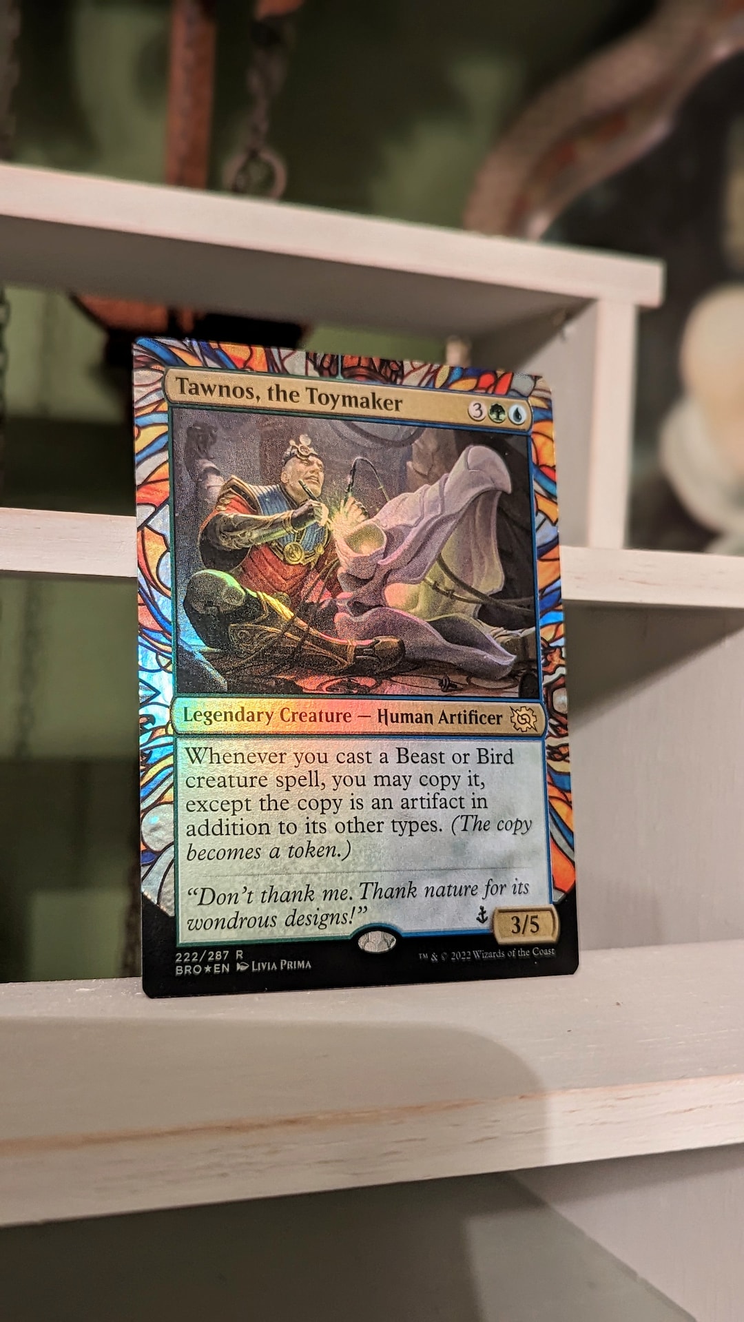 MTG Tawnos, the Toymaker Foil Peel Alter - Etsy