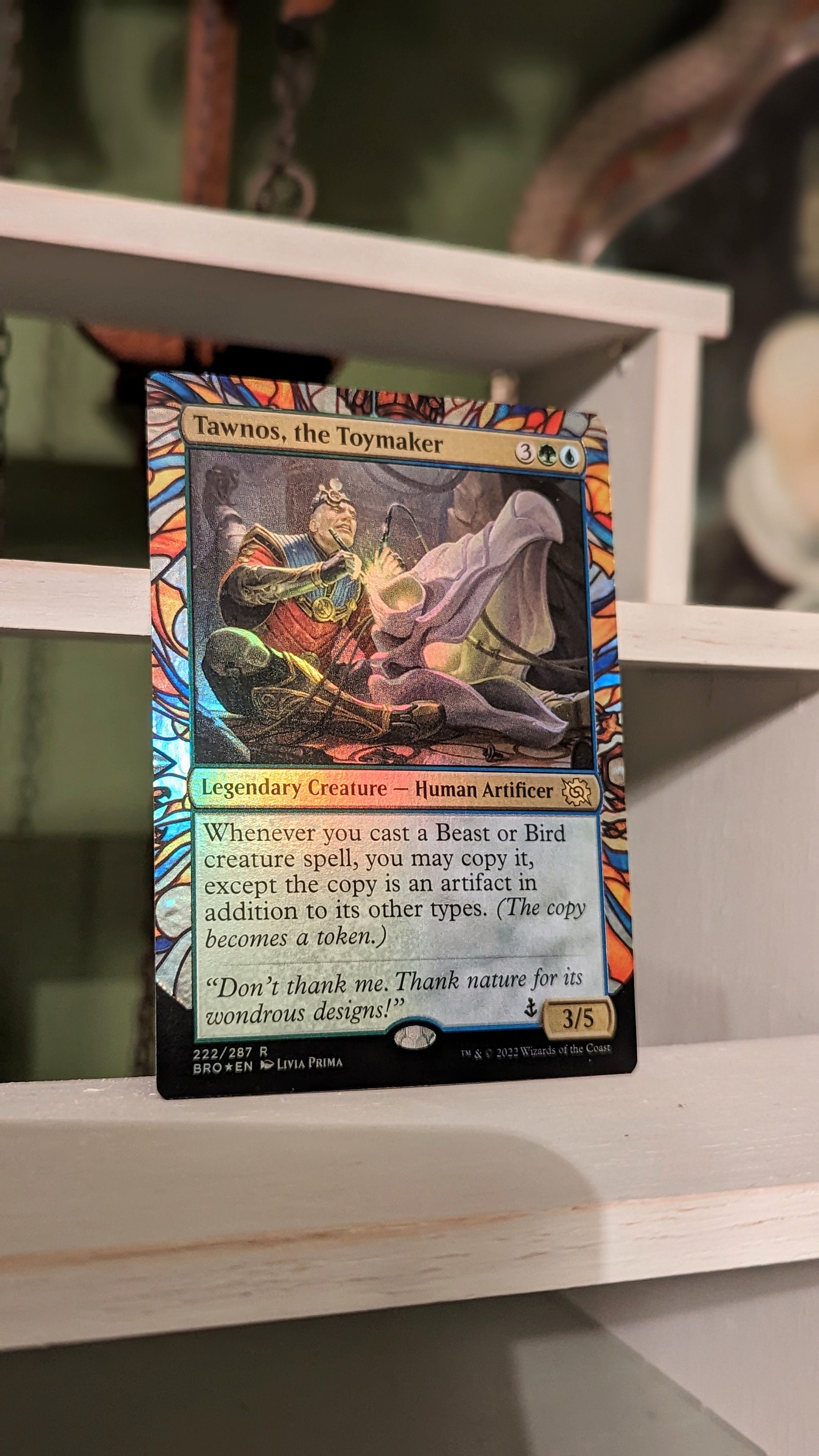 MTG Tawnos, the Toymaker Foil Peel Alter - Etsy