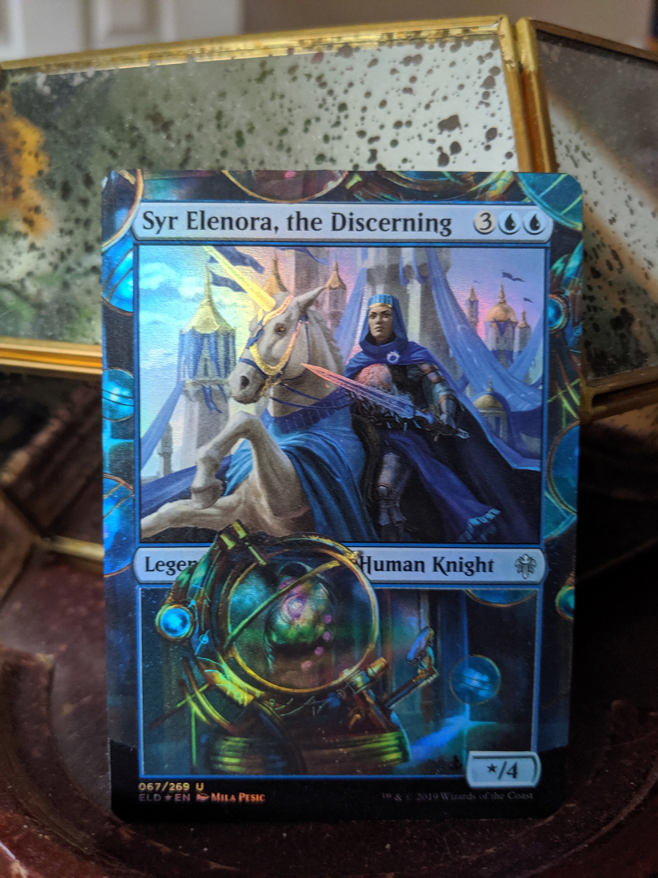 MTG Syr Elenora, the Discerning Foil Peel Alter - Etsy
