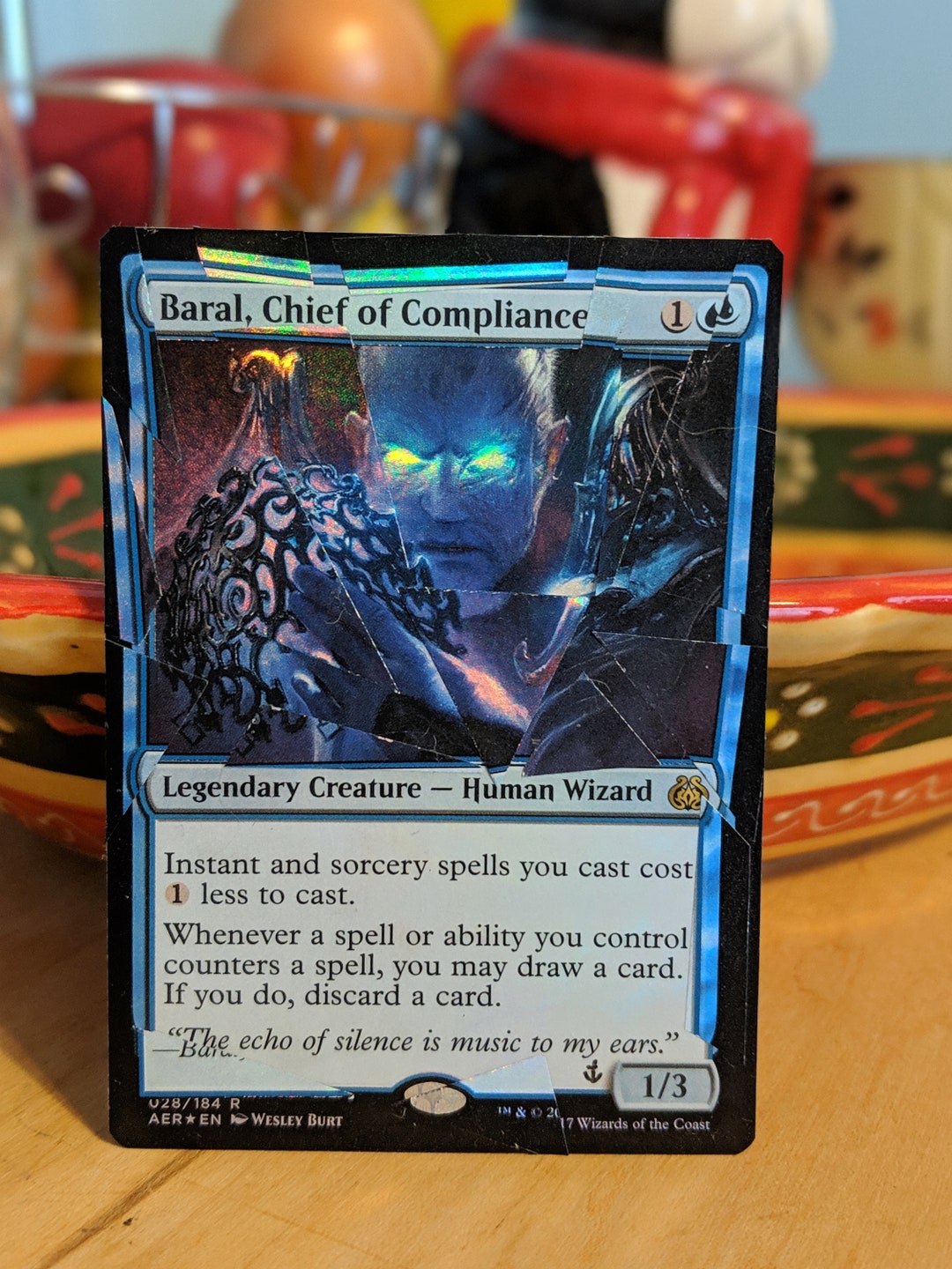 MTG Baral, Chief of Compliance Foil Peel Alter - Etsy