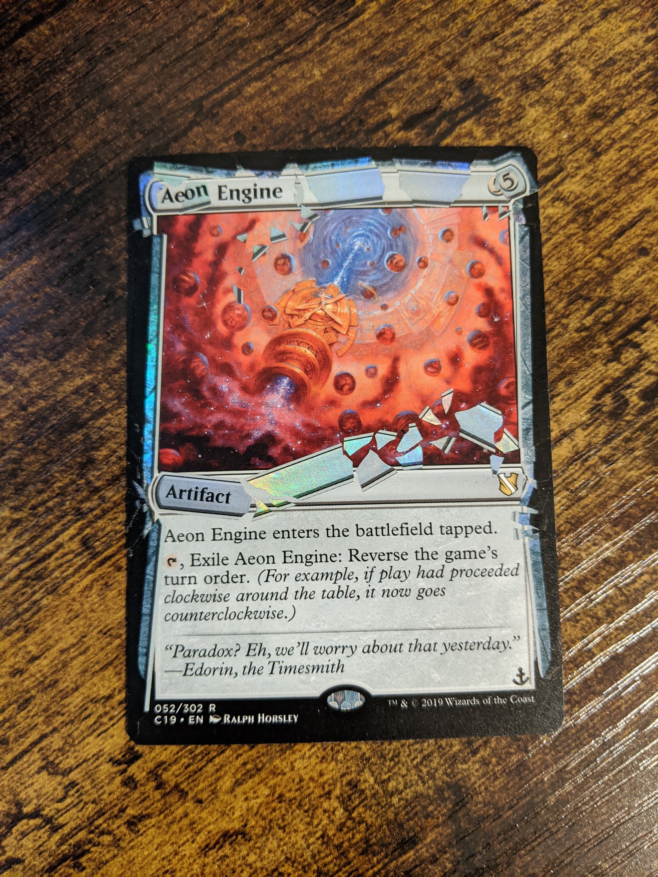 MTG Aeon Engine Foil Peel Alter - Etsy