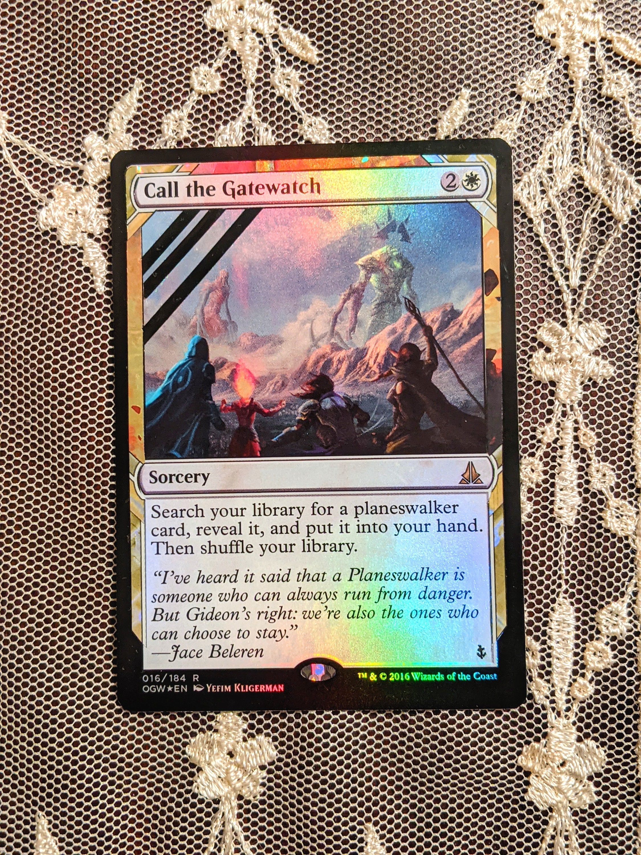 MTG Call the Gatewatch Foil Peel Alter - Etsy