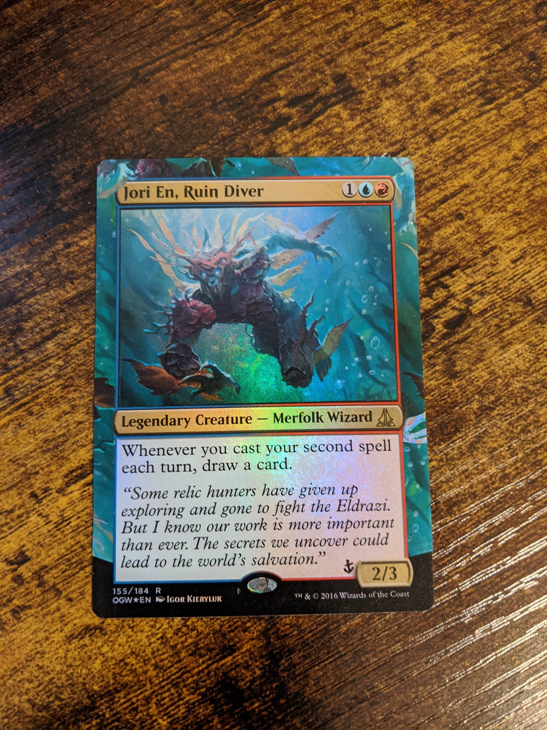 MTG Jori En, Ruin Diver Foil Peel Alter - Etsy