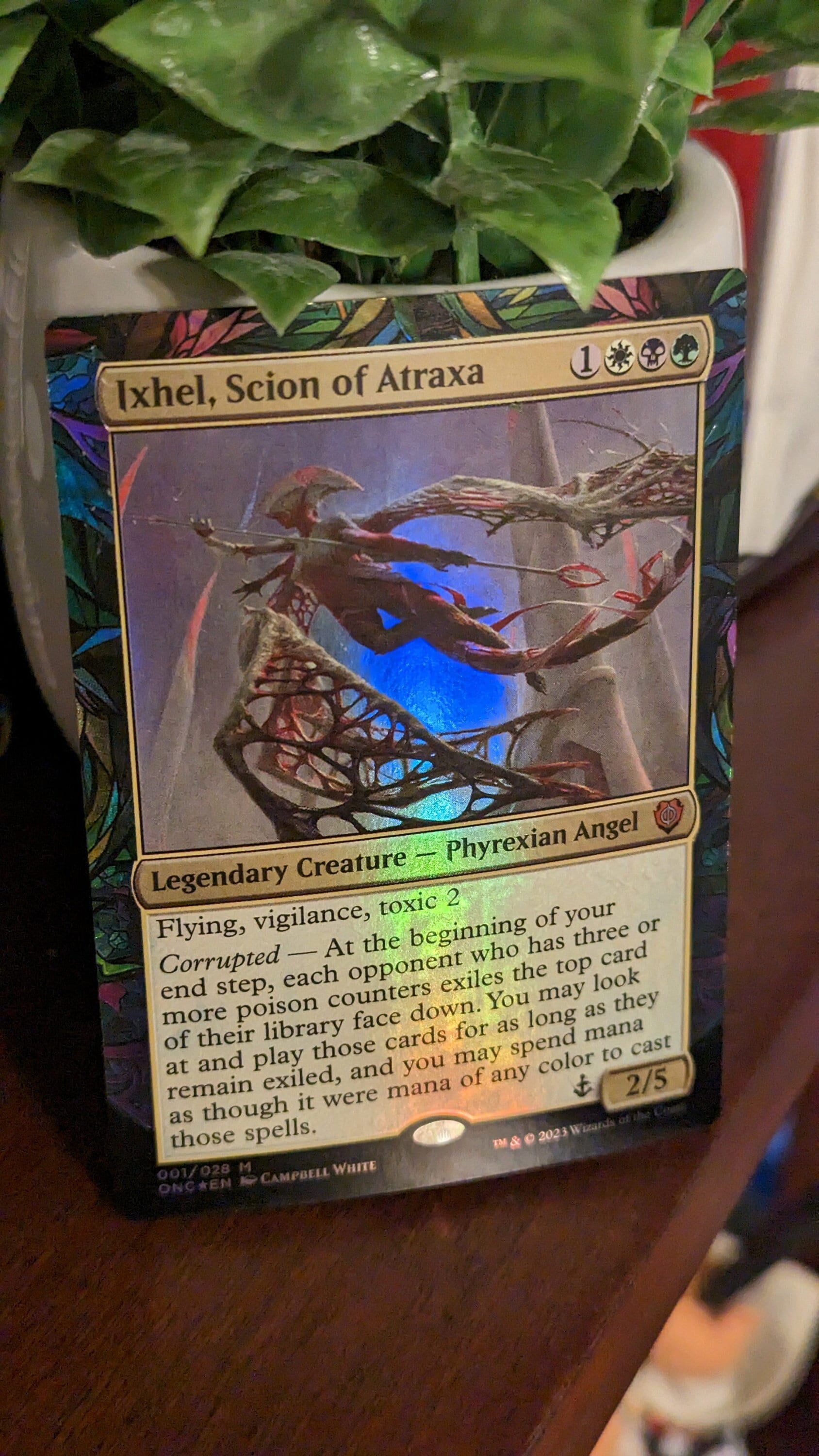 MTG Ixhel, Scion of Atraxa Foil Peel Alter - Etsy