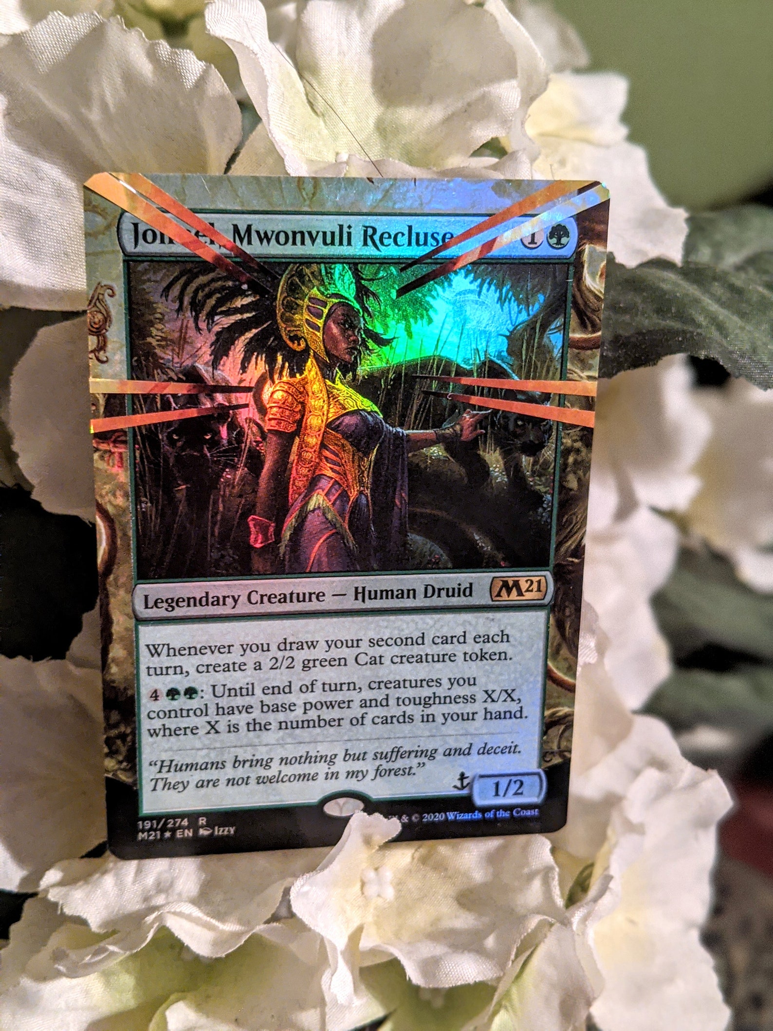 MTG Jolrael, Mwonvuli Recluse Foil Peel Alter - Etsy