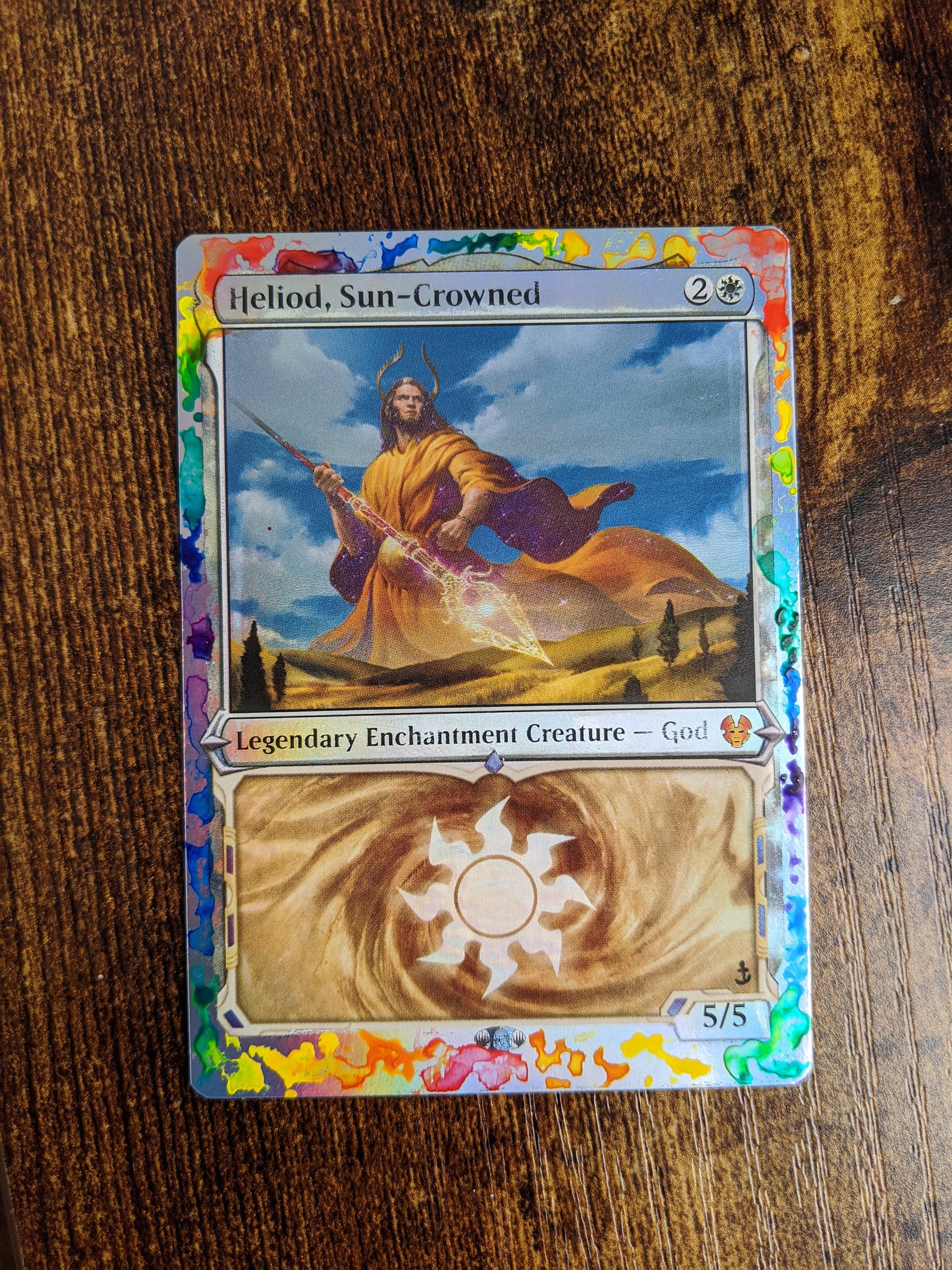 MTG Heliod, Sun-crowned Foil Peel Alter - Etsy
