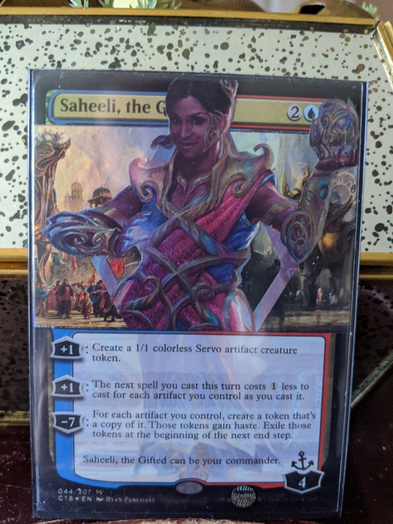 MTG Saheeli The Gifted Foil Peel Alter | Etsy
