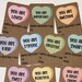Conversation Heart Valentines Cards, Positive Affirmation Valentines ...