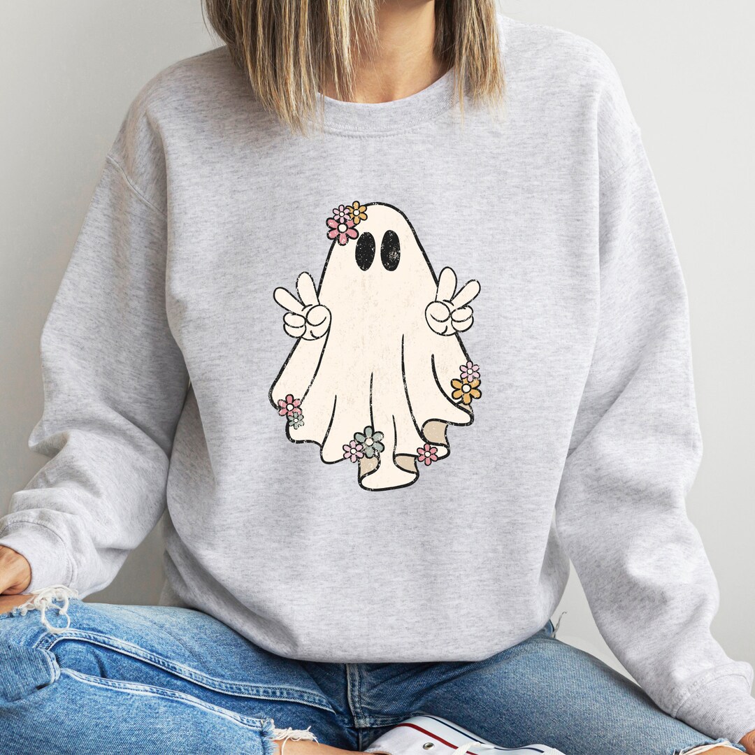 Stay Spooky Tshirt Design, Boho Ghost HTV Transfer, Stay Spooky HTV ...