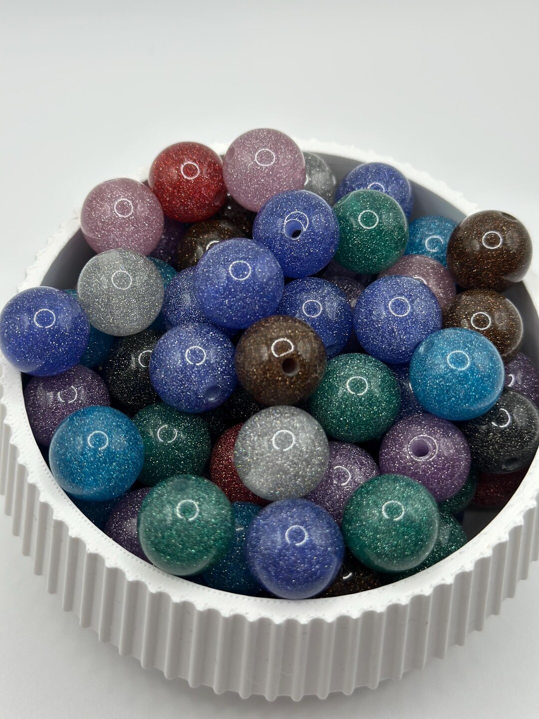 5pc Set of 16mm Beads for Beadable Pens, Resin Beads, 16mm Resin Beads ...