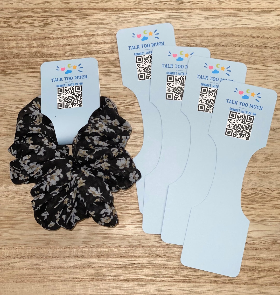 Custom Scrunchie Tag, Party Favor, Bridesmaid Proposal, Pool Hair Don't ...