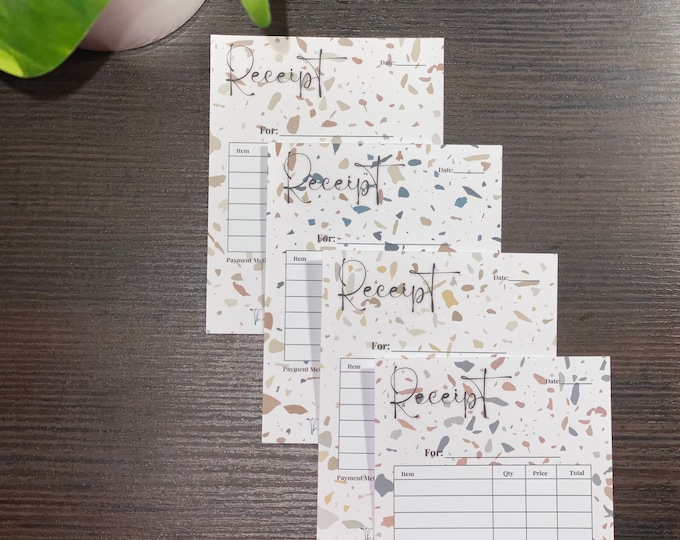 Business Receipt Notepad, Order Form, Small Business Owner, New ...