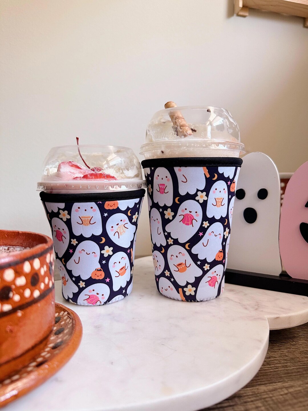 Iced Coffee Sleeve, Beverage Cup Sleeve, Trendy Coffee Sleeve, Cup ...
