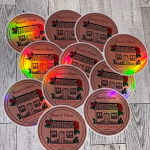 Personalized Round Business Logo Stickers | Personalized Stickers ...