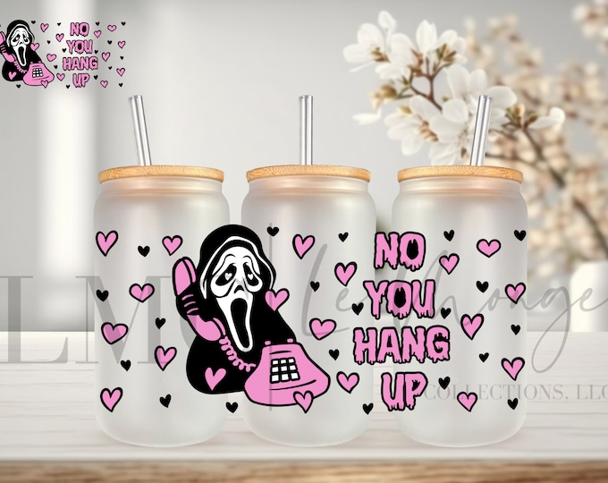 16oz Scream Movie Libbey Glass Can Warp, Halloween Libbey Glass, Horror ...