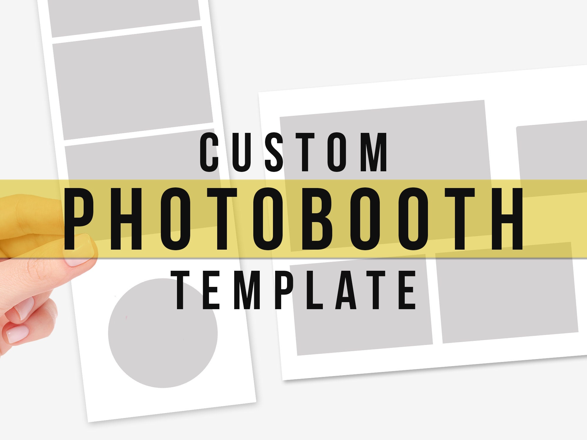 Custom Photo Booth Template Photo Booth Template Photo Booth | Etsy