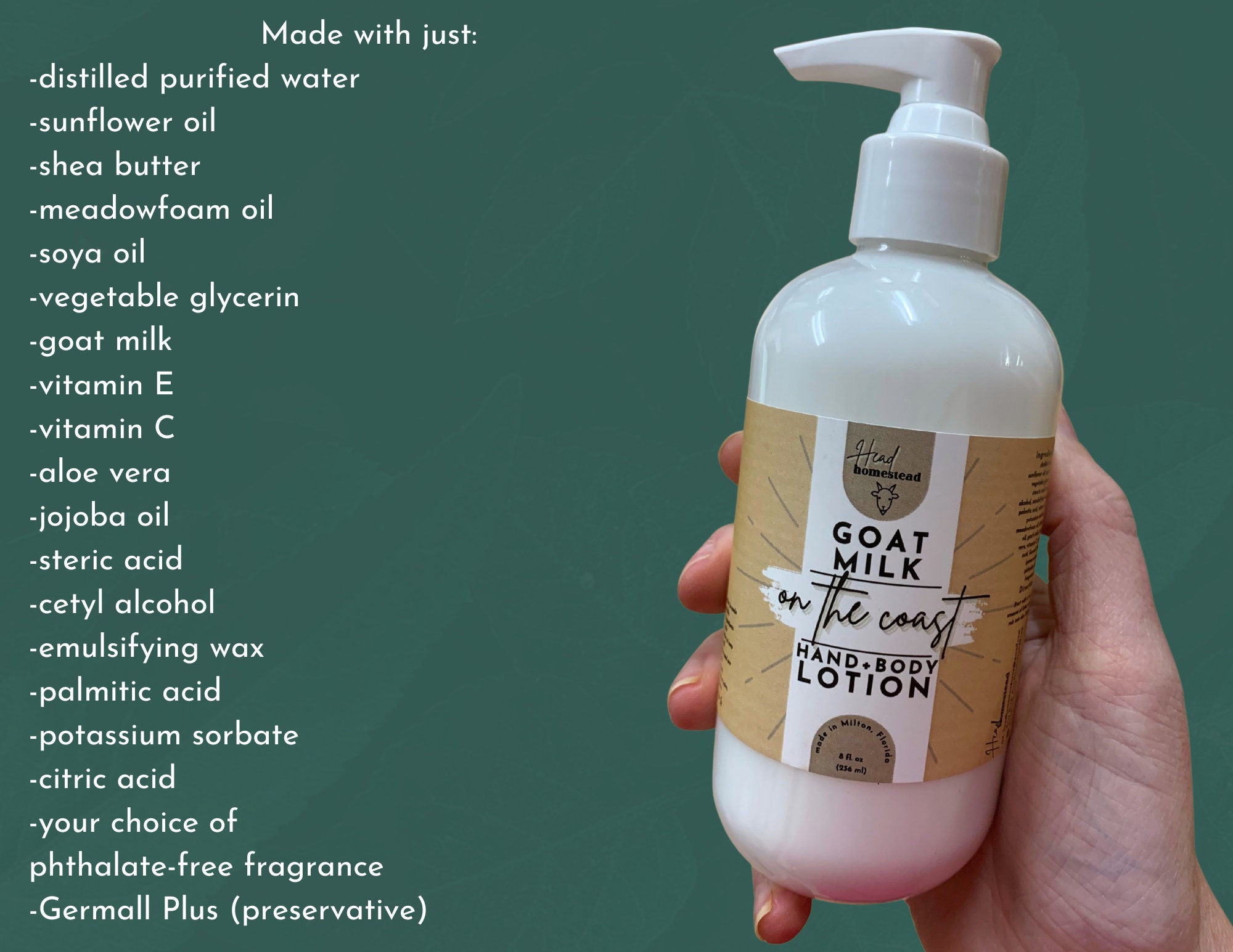 Goat Milk Lotion - Etsy