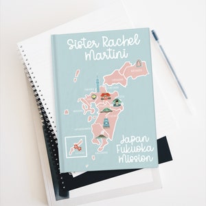 Illustrated Mission Journal, Personalized Custom Sister Missionary ...