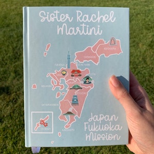 Illustrated Mission Journal, Personalized Custom Sister Missionary ...