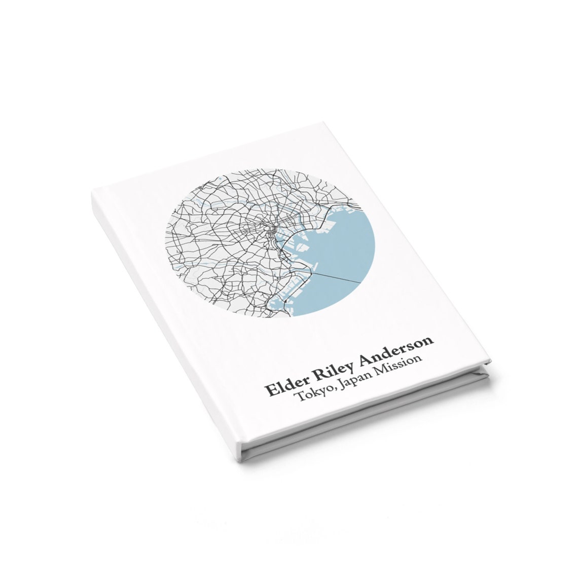 Custom Map Journal Personalized Name Notebook Journal - Etsy