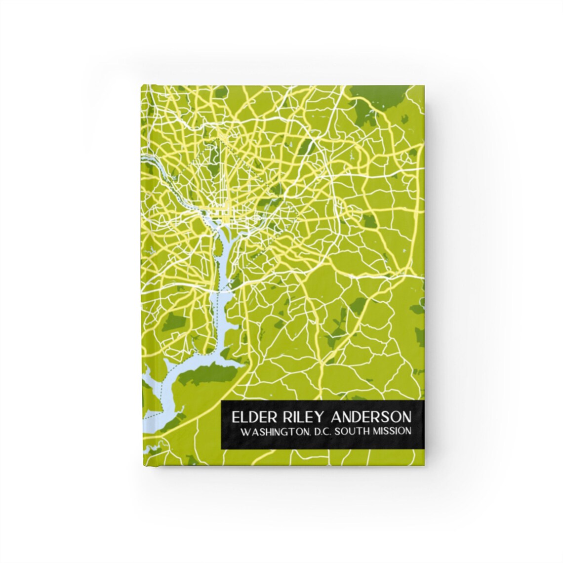 Custom Mission Map Journal, Personalized Name Notebook, Missionary ...