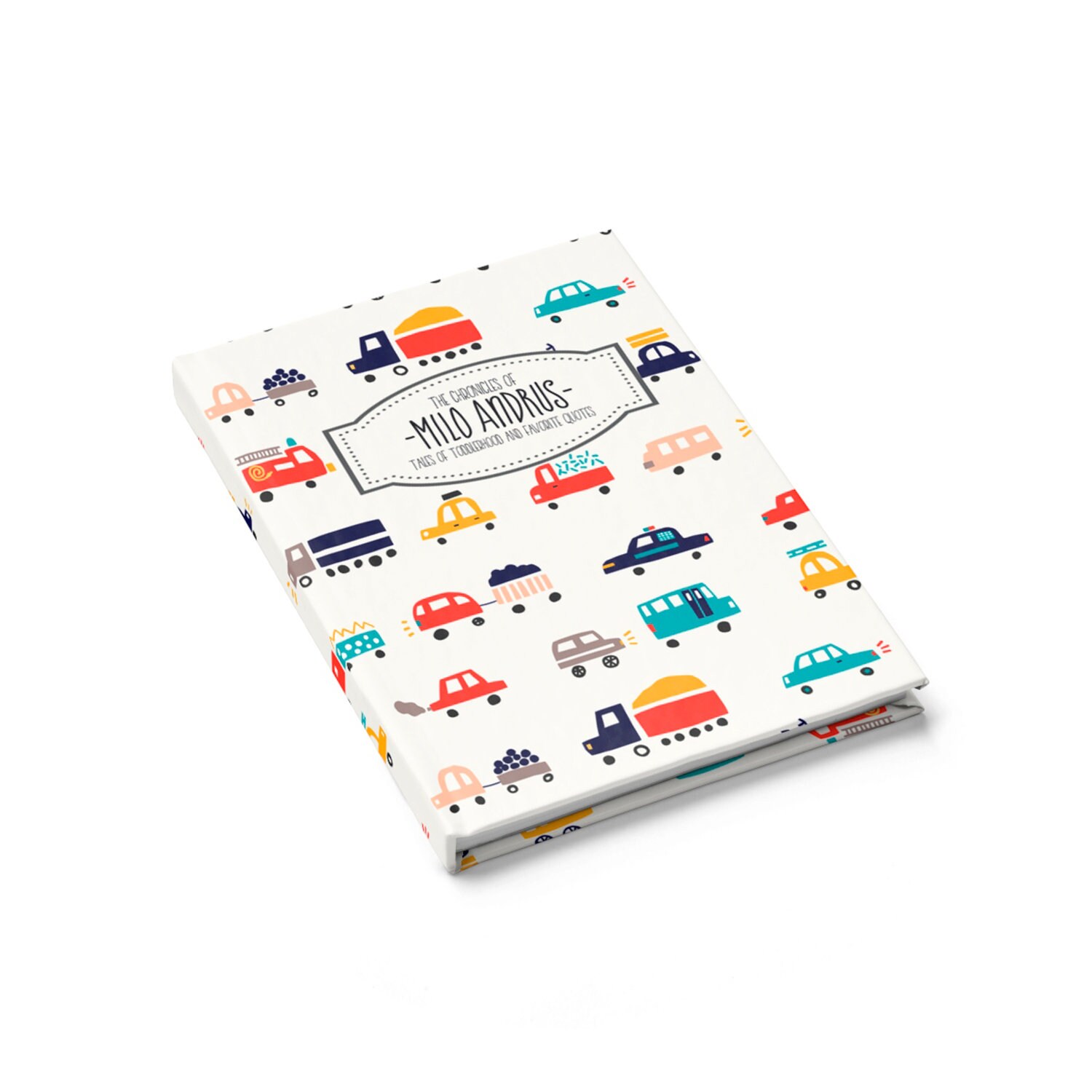 Personalized Journal, Custom Baby Boy Toddler Memory Notebook, Baby ...