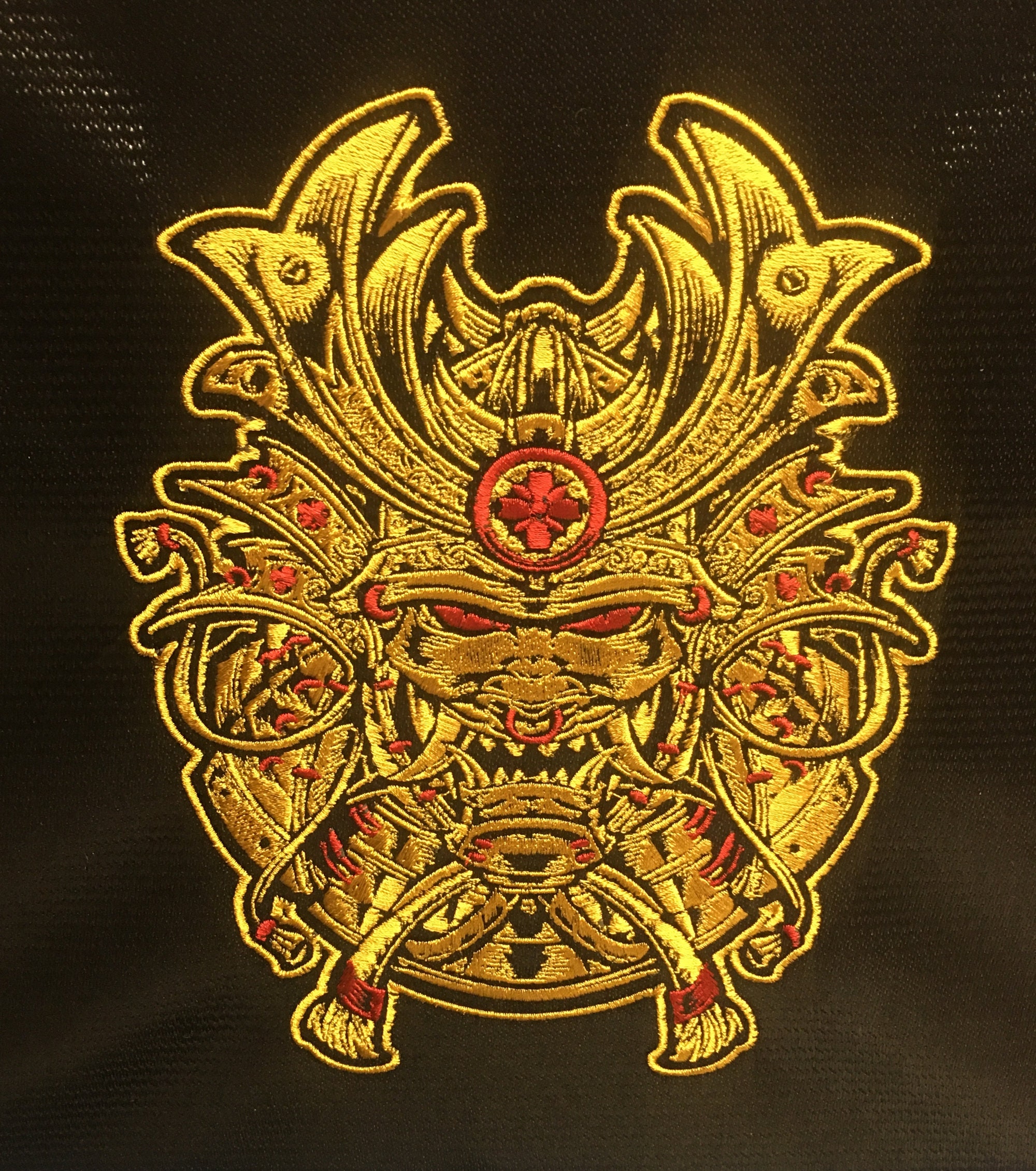 3 Samurai Embroidery N2, Samurai Head, Japan Embroidery Designs ...