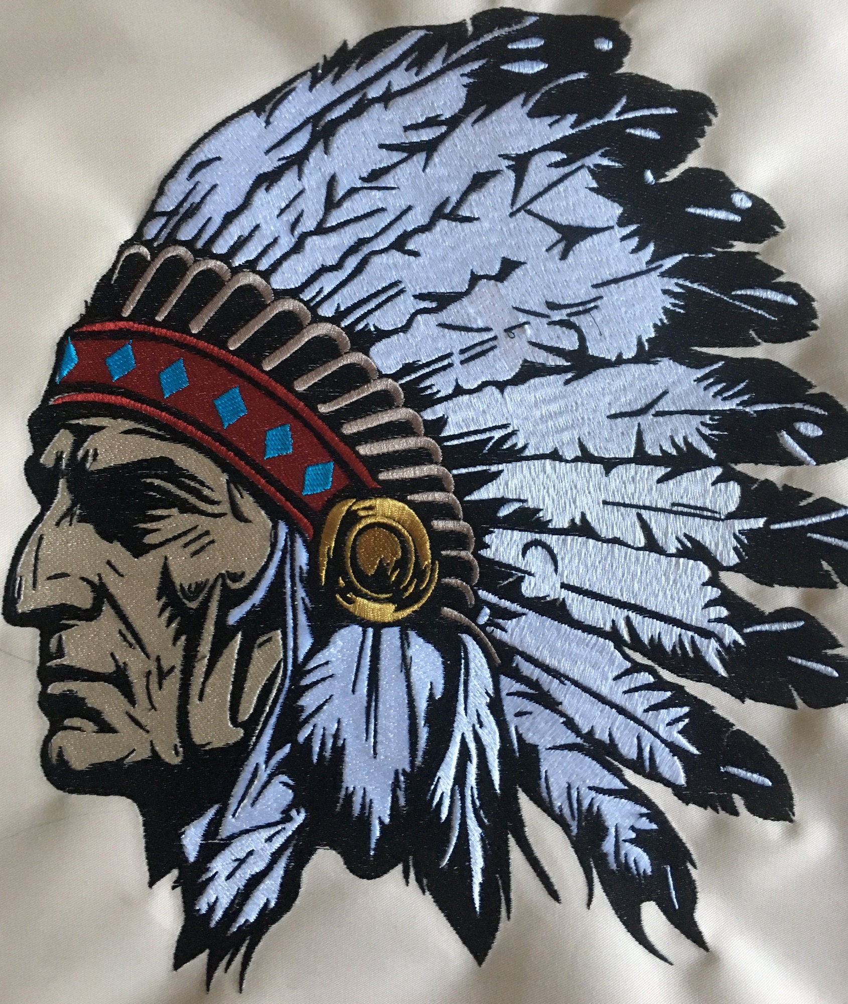 Native American Embroidery, 3 Different Sizes and 4 Variations, Native ...