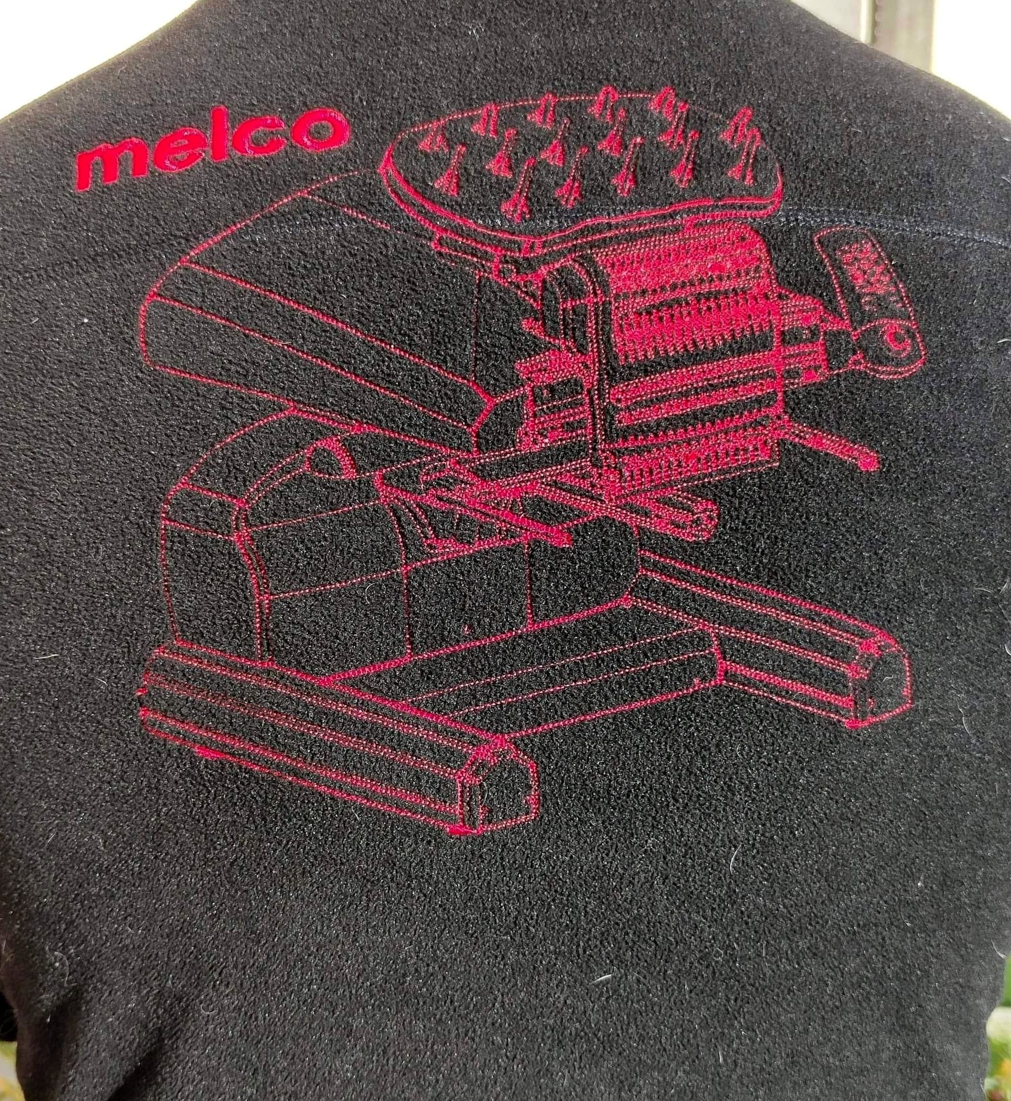 2 Melco EMT16 Embroideries, Machine Embroidery, Melco EMT16 Machine ...