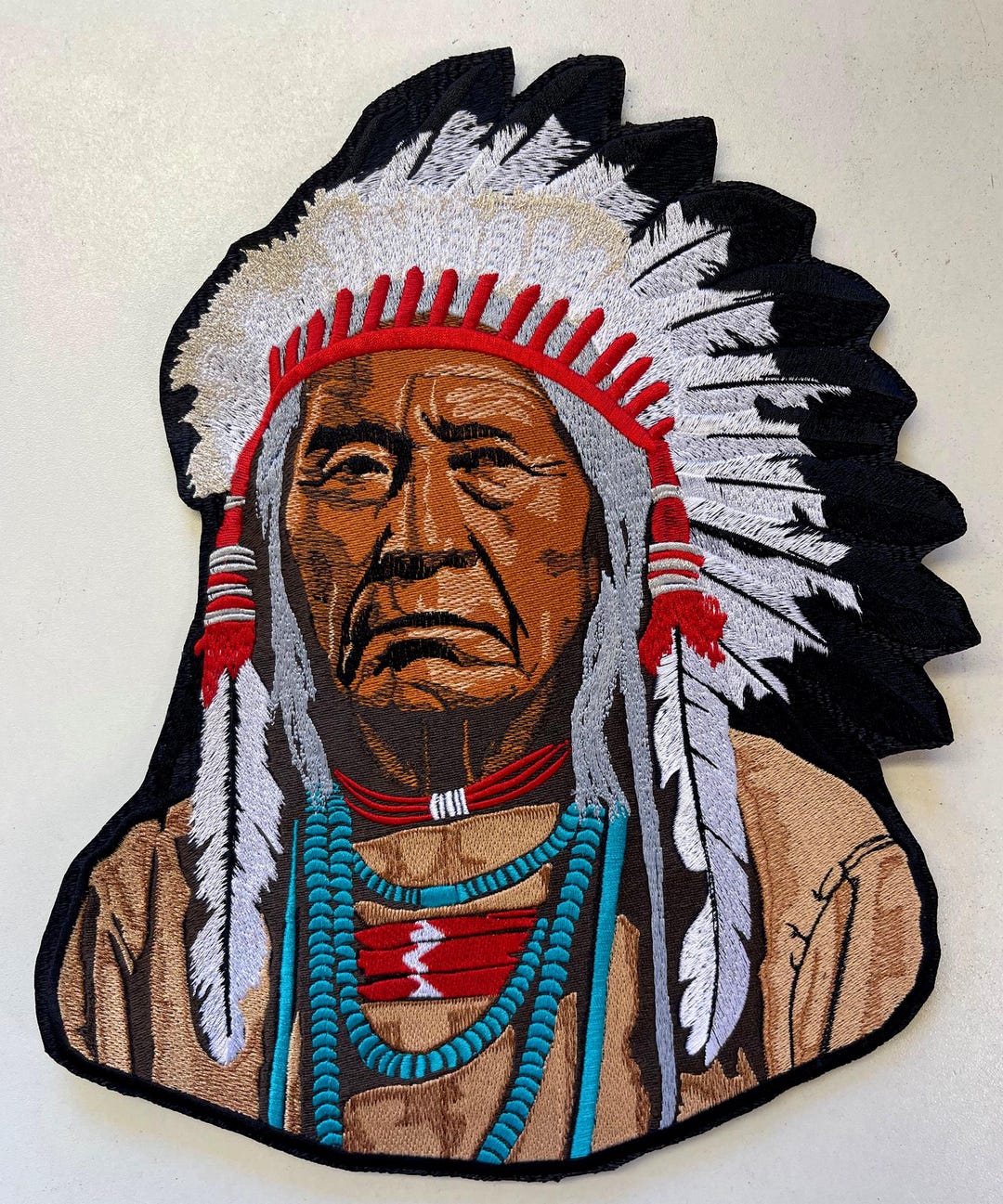 Native American Chief Embroidery Designs, 3 Different Sizes, Native ...