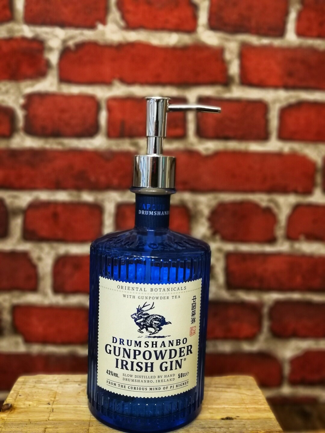 Soap Dispenser Gunpowder Irish Gin Drumshanbo Upcycling - Etsy